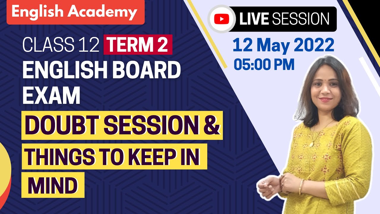 Class 12 Term 2 English Board Exam Paper Discussion by PRIYANKA Ma'am ...