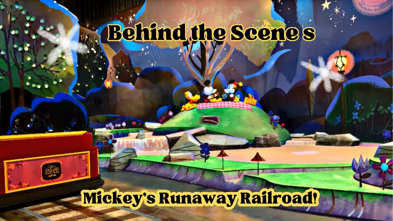 Behind the Scenes on Mickey’s Runaway Railroad! - YouTube