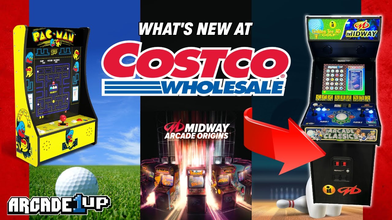 What's NEW at Costco | Arcade1up Midway XL - YouTube