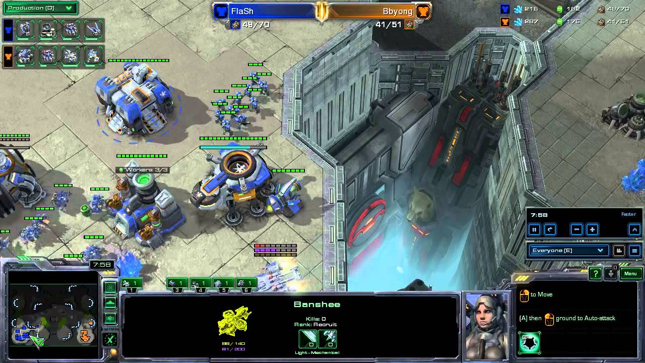 SeKo Starcraft - Flash vs Bbyong - Game 1 - Pro SC2 HOTS WCS Korea ...