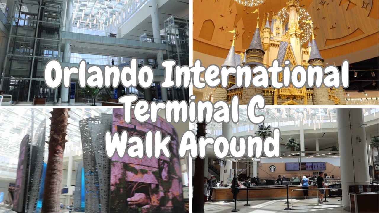 Orlando International Terminal C | Walkaround - YouTube