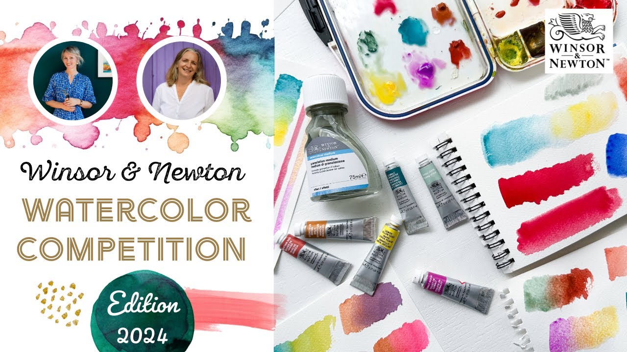 Winsor & Newton Watercolor Competition: Six Beautiful Colors of 2024 ...