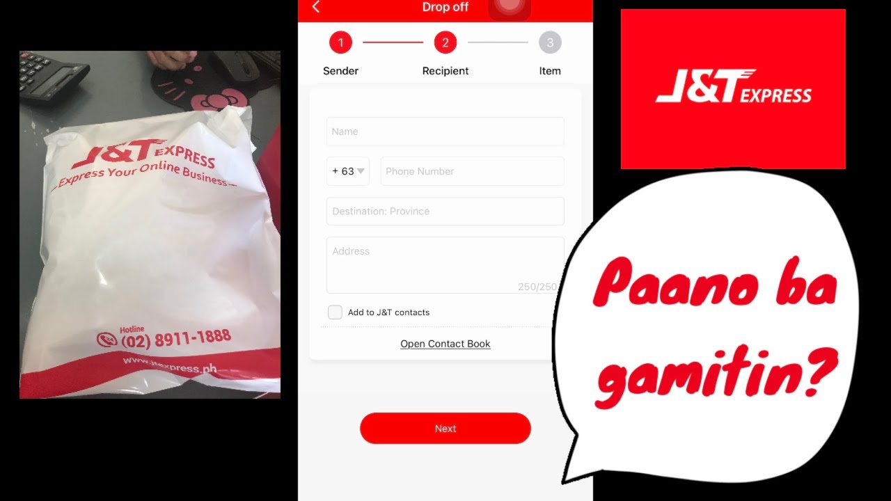 Paano gamitin ang J&T Express app? - YouTube