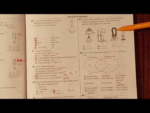 səhifə 9 - kimya test toplusu 2023 kimyanin klk anlayislari test həlli maddə xassə saf və qarisiqlar