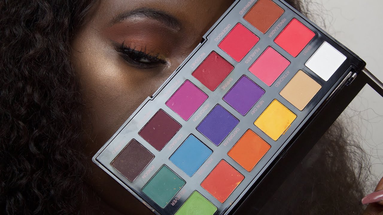 GRWM Makeup revolution Pallet _WOC - YouTube