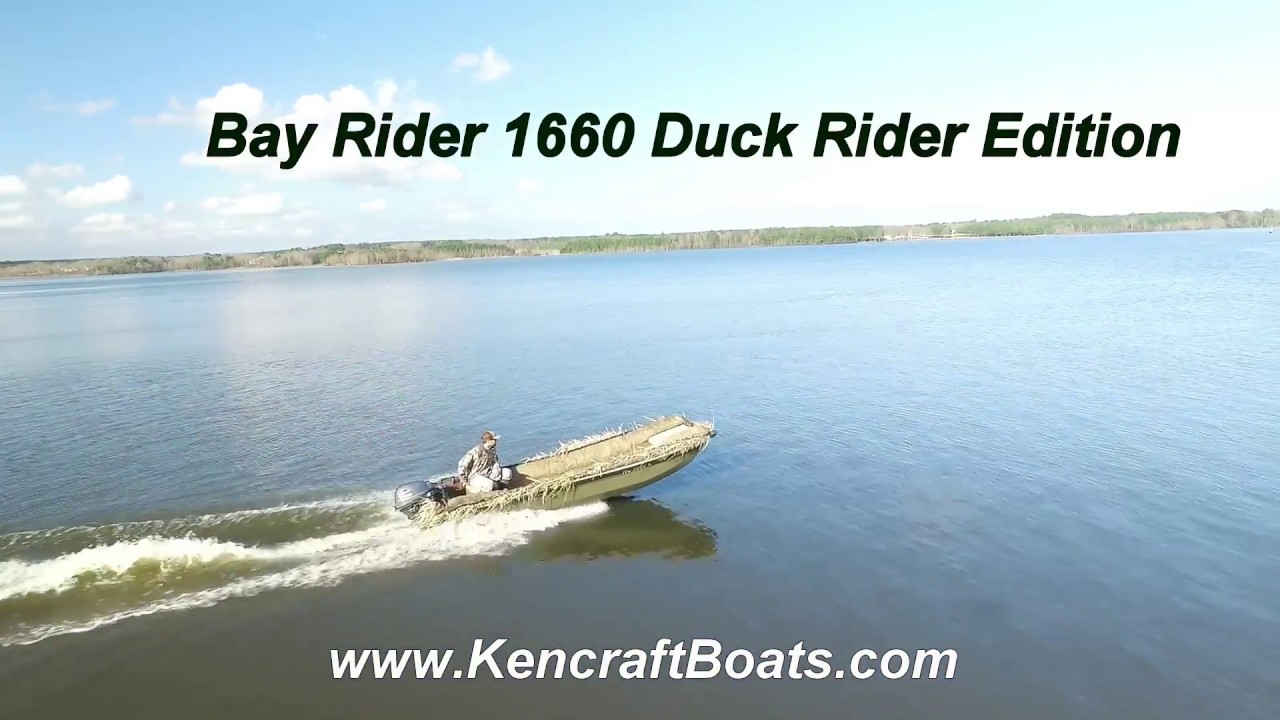 Bay Rider 1660 Duck Rider Edition - YouTube