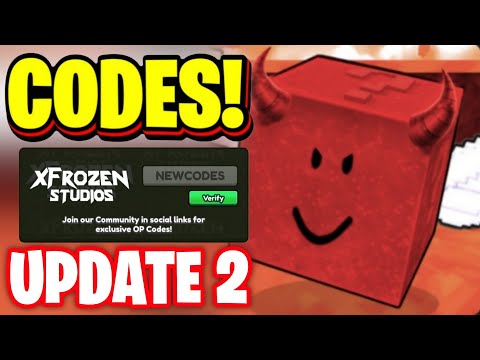 *NEW* ALL WORKING DEVIL UPDATE 2 CODES FOR BE A LUCKY BLOCK! ROBLOX BE A LUCKY BLOCK CODES