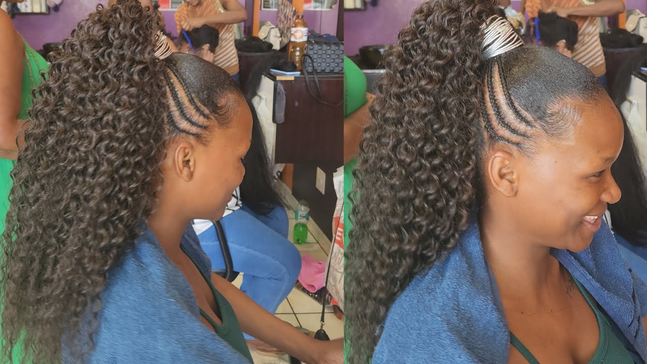 I Tried the African Pondo Hairstyle - YouTube