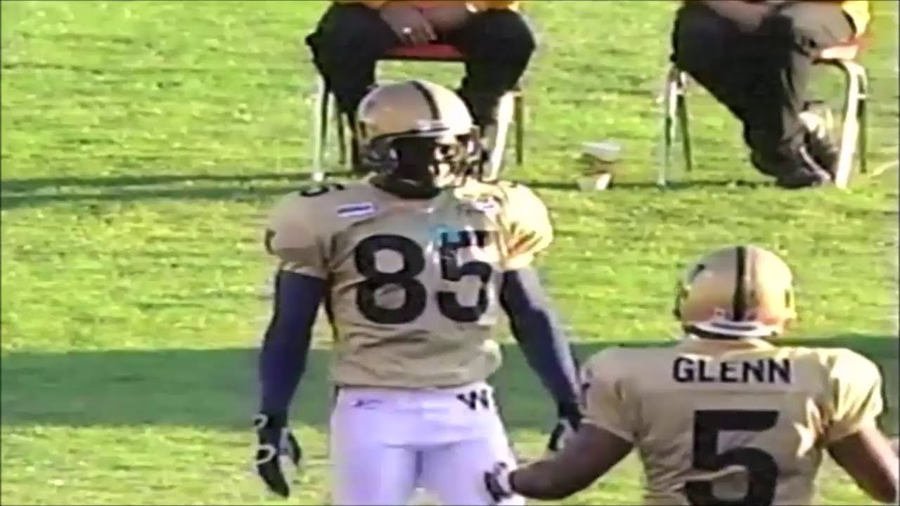 Winnipeg Blue Bombers Milt Stegall 4 Touchdowns 234 Yards - YouTube