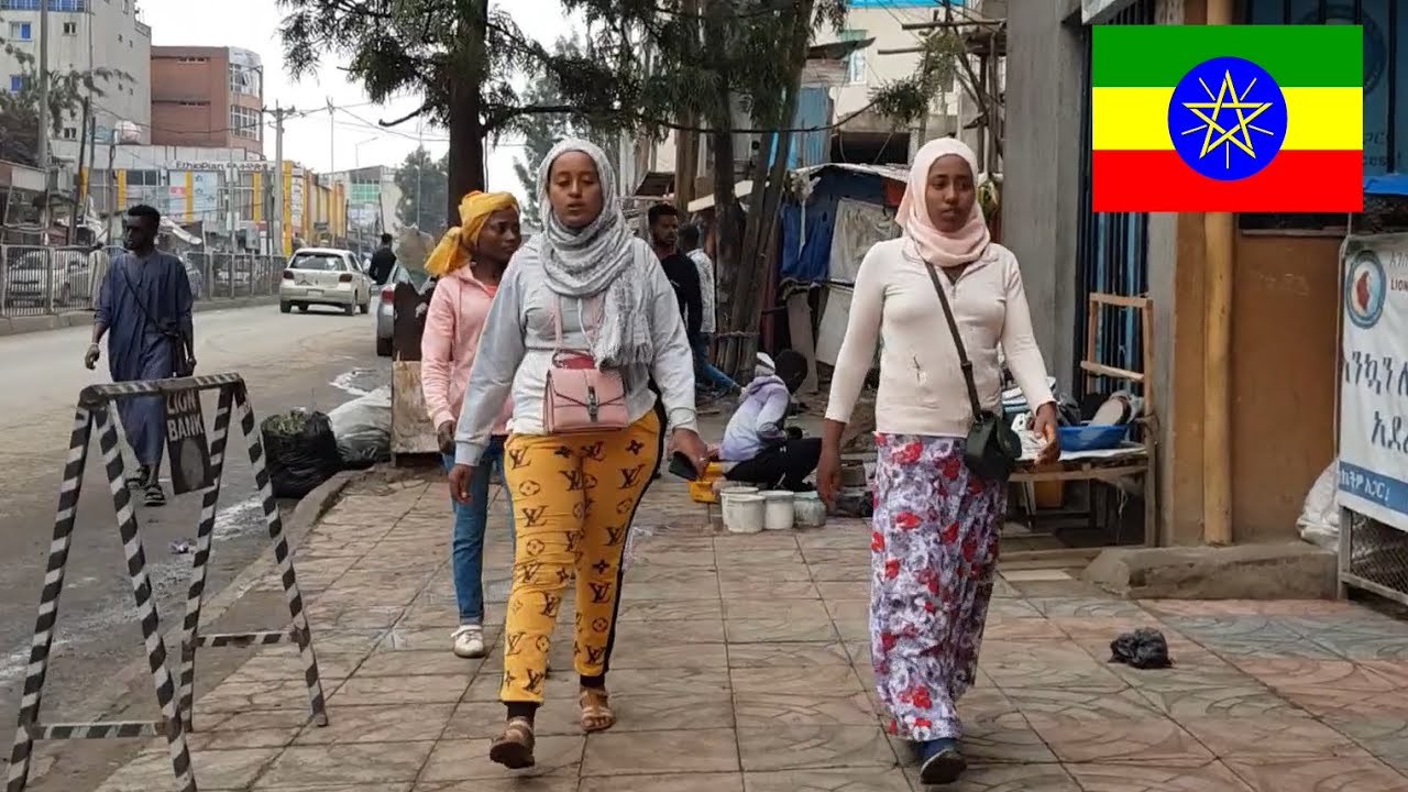 Rwanda to Bole Michael , Addis Ababa walking tour 2023 - YouTube