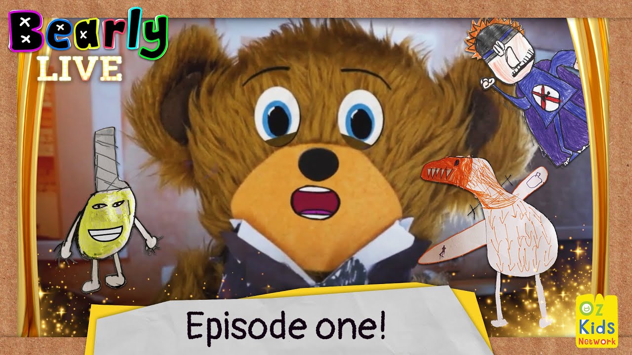 Bearly LIVE - Episode 1 - Superheroes! - YouTube