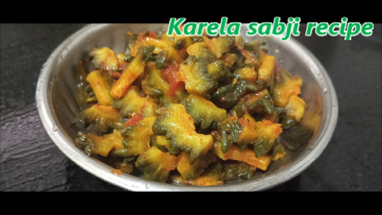 Karela Sabji Recipe - YouTube