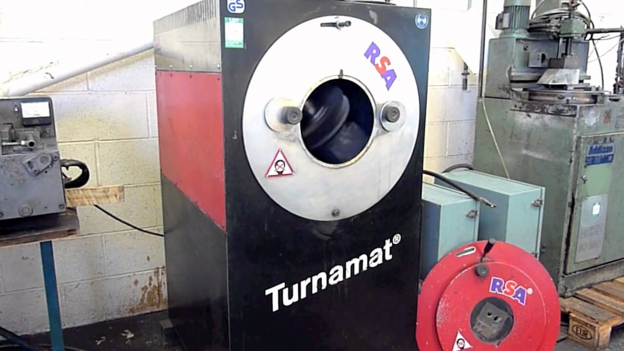 Turnamat De-burring Machine.mov - YouTube