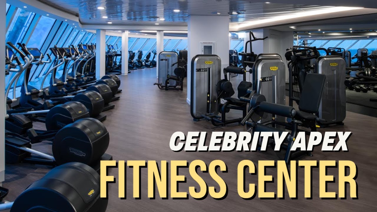 Celebrity Apex Cruise Ship Fitness Center - YouTube