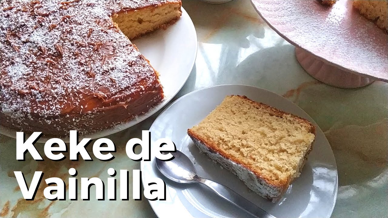 Cómo hacer Keke de Vainilla (Queque de Vainilla) casero - YouTube