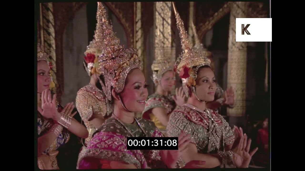 1960s Thailand, Lakhon Nai, Traditional Thai Dancing, 35mm - YouTube