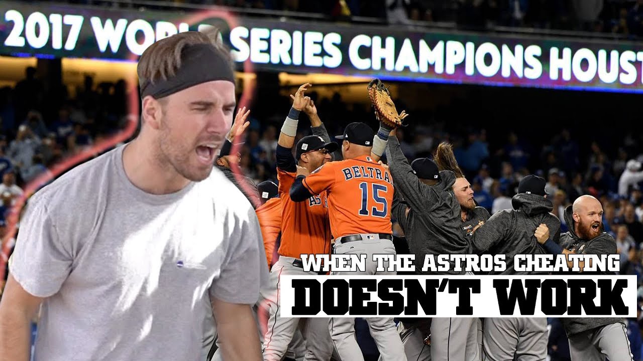 The Astros cheating but it doesn't work - YouTube
