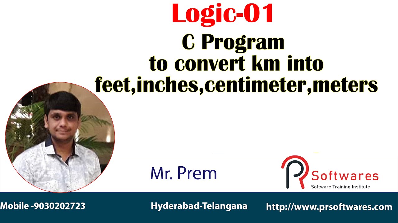 c language logic-01 | Prsoftwares - YouTube