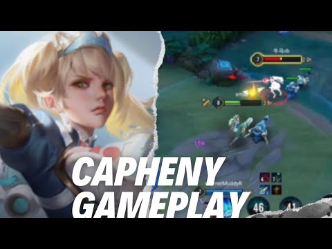 AOV : CAPHENY GAMEPLAY | ARENA OF VALOR | GAMEPLAY VIDEO | 5V5 STANDARD MATCH - YouTube