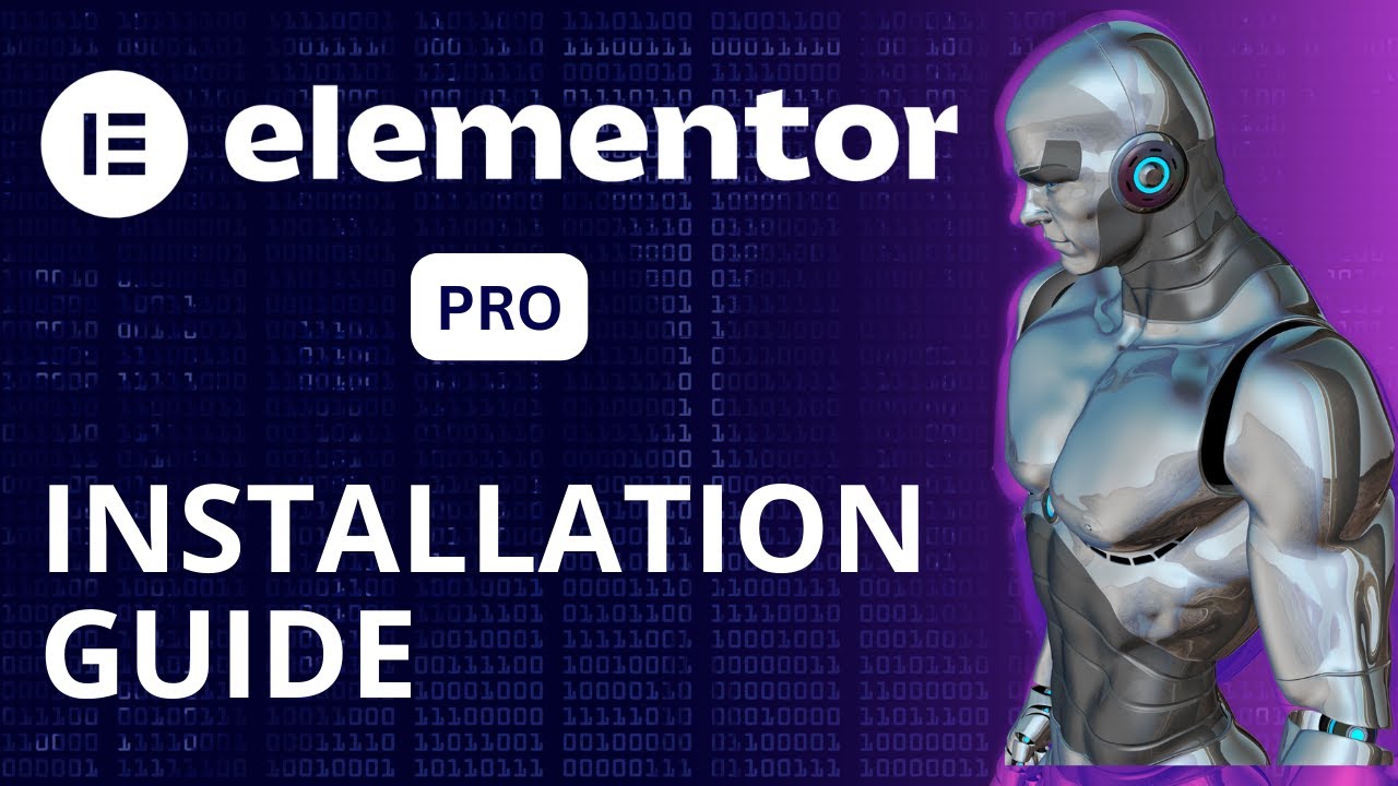 Elementor Pro Installation Guide - YouTube