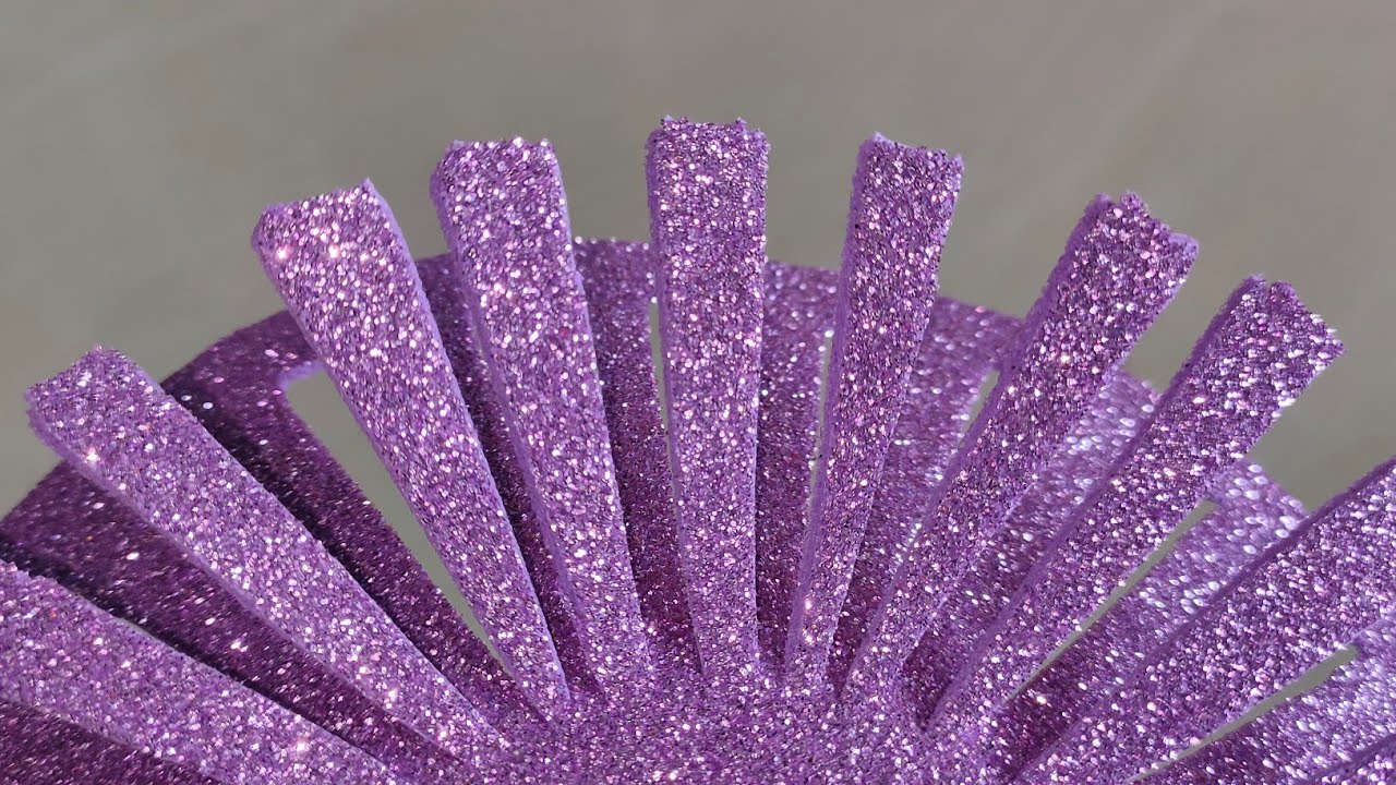 DIY Christmas decor Angel/Christmas ornament Tutorial/Glitter foam ...