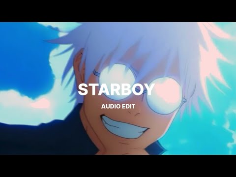 Starboy weekend edit audio | gojo | edit audio | jjk - YouTube