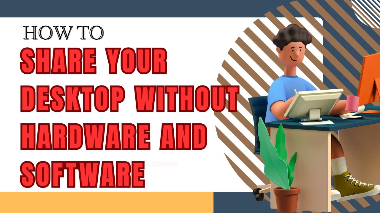 Share your pc without any software and hardware - YouTube