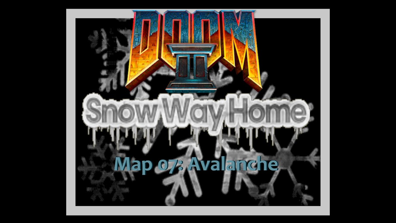 Doom 2 Snow Way Home Map 07 Avalanche - YouTube