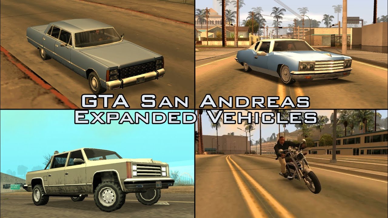 GTA San Andreas Android - Expanded Vehicles released - YouTube