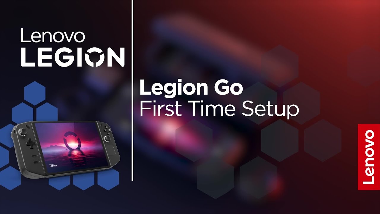 Lenovo Legion Go | First Time Setup - YouTube