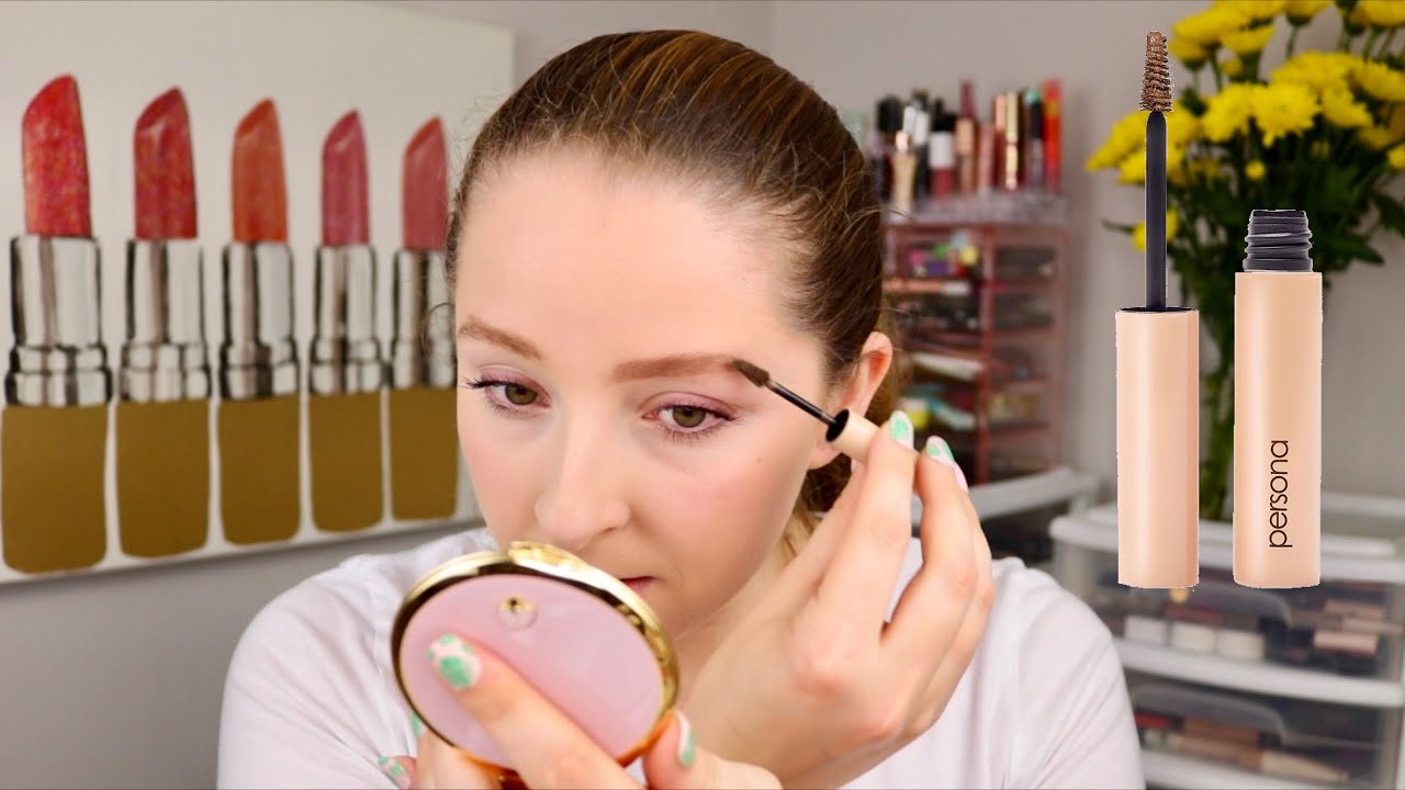 Persona Cosmetics SwipeUp Brow Gel Review - YouTube