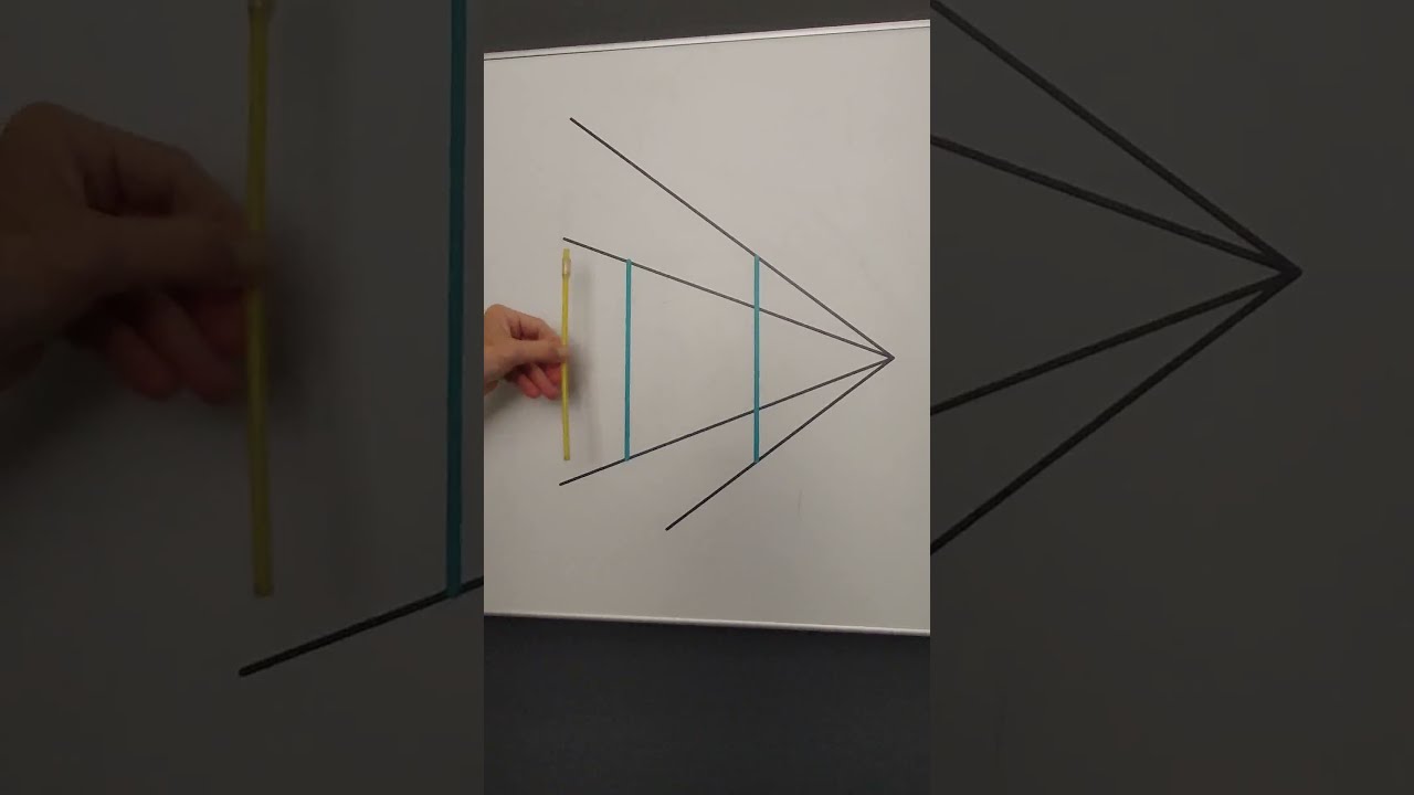 Which line is longer?! Optical illusion #2 - YouTube