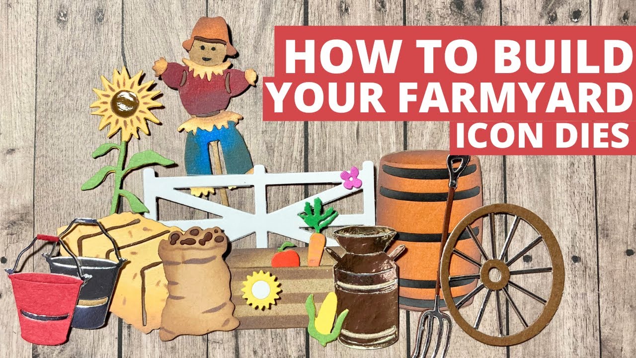 HOW TO | Building you Farmyard Icon dies - YouTube