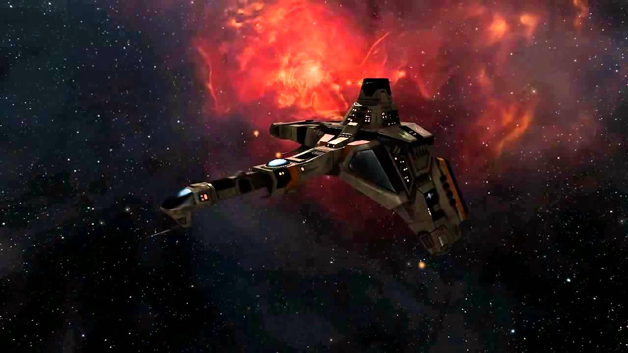 EVE Online Before & After of New Condor, Crow, Raptor Ship Model - YouTube