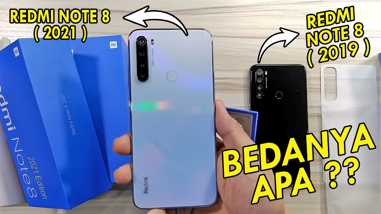RESMI!! Redmi Note 8 2021 RESMI HADIR dengan Spek BERBEDA - Apa Saja ...