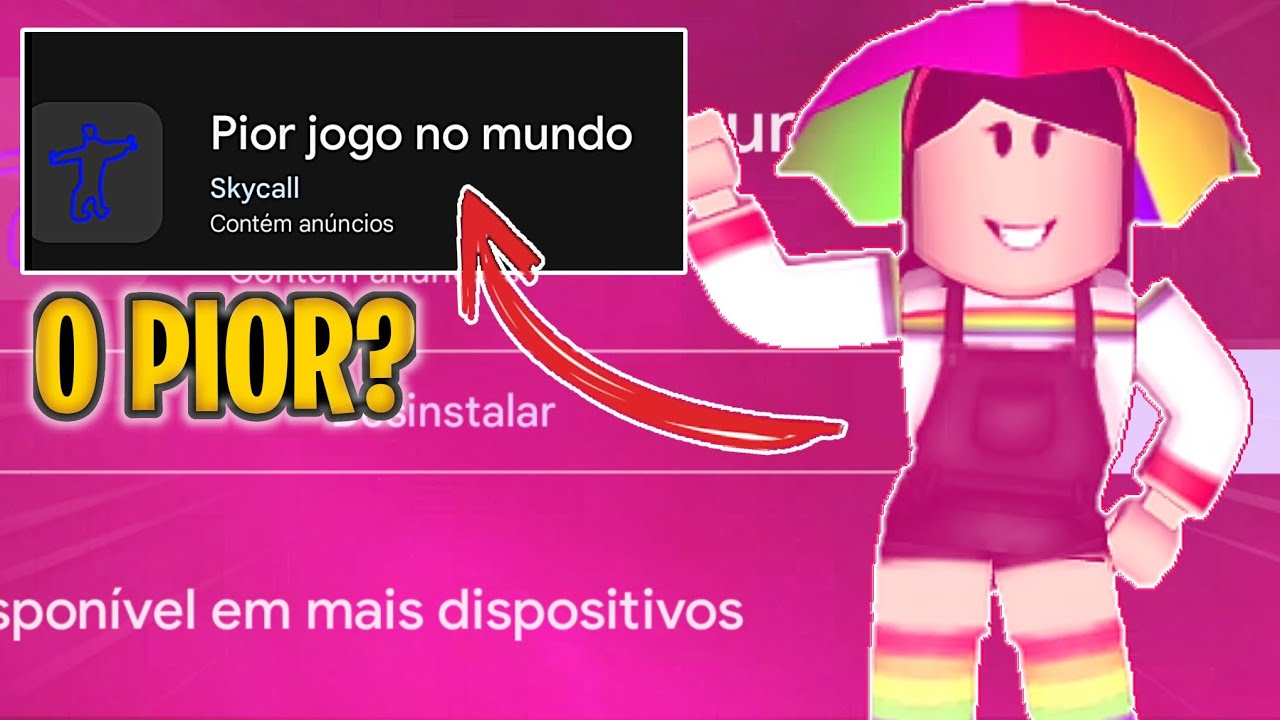 INSTALEI o PIOR JOGO do MUNDO e DEU NISSO... - YouTube