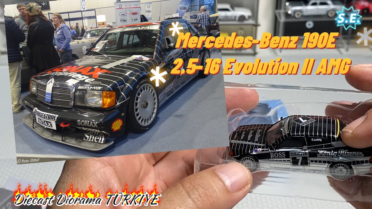 Mini GT Kutu Açılımı Mercedes-Benz 190E Evolution II AMG Mını Gt ...