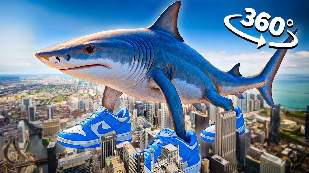 TRALALERO TRALALA - City in 360° Video | VR / 8K | (TRALALERO TRALALA ...