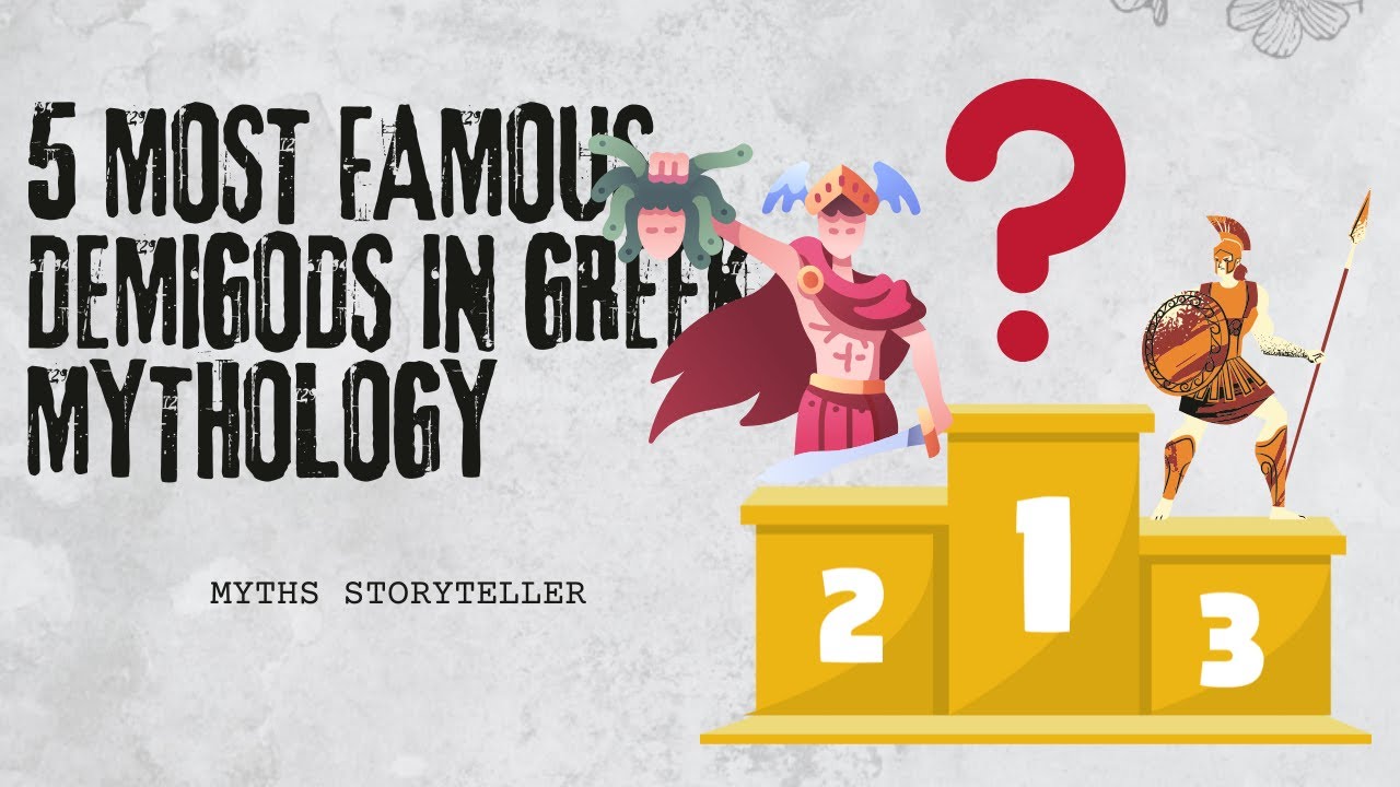 5 Most Famous Demigods in Greek Mythology. - YouTube