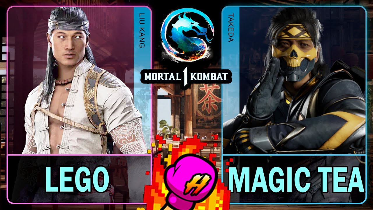 MK1 Lego (LIU KANG) VS Magic Tea (TAKEDA)🥊Mortal Kombat 1🥊4K 60ᶠᵖˢ ...