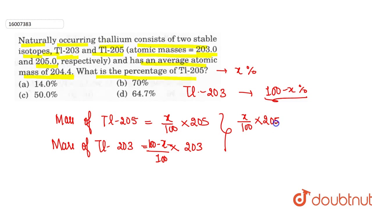 Bohr Model Of Thallium
