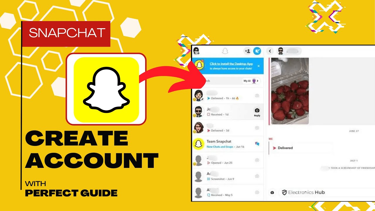How To Create Snapchat Account On PC | Make Snapchat Account On ...