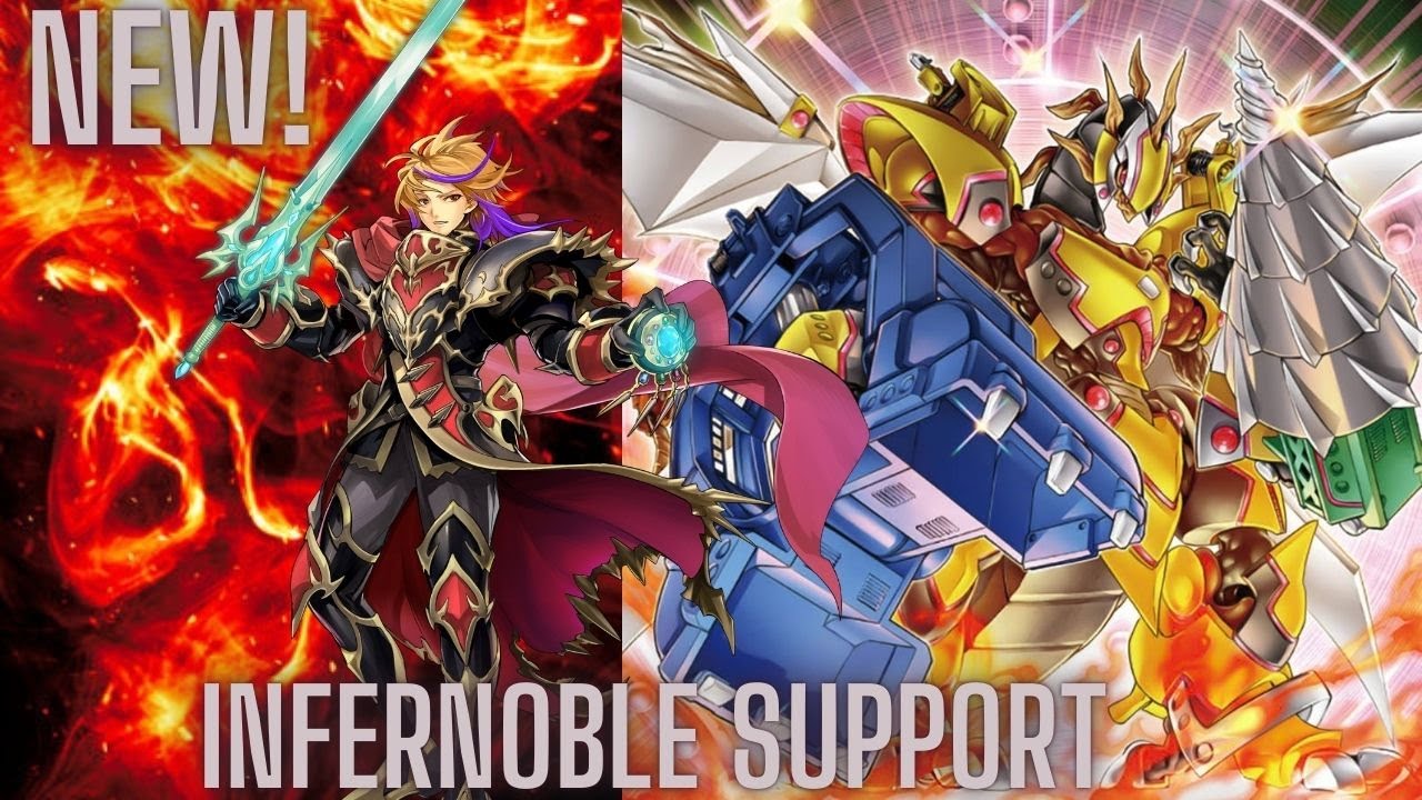 New Infernoble with Braver Dragon Deck! Yu-Gi-Oh! Duel Links! - YouTube
