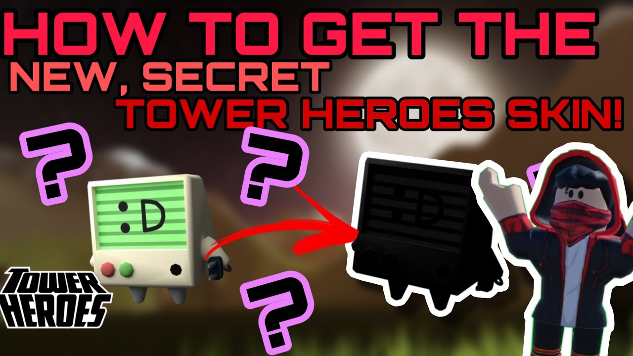 HOW TO GET THE NEW SECRET TOWER HEROES SKIN! 😱😱*NOT CLICKBAIT* - YouTube