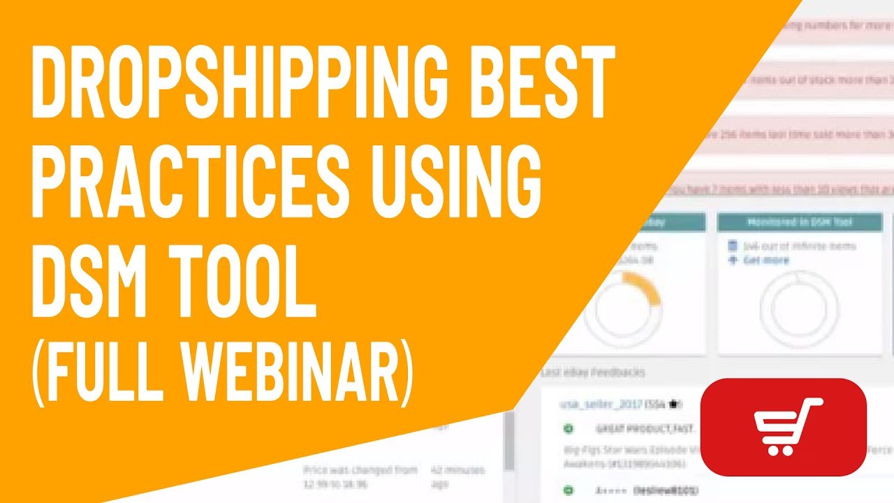 Dropshipping Best Practices using DSM Tool Full Webinar - YouTube