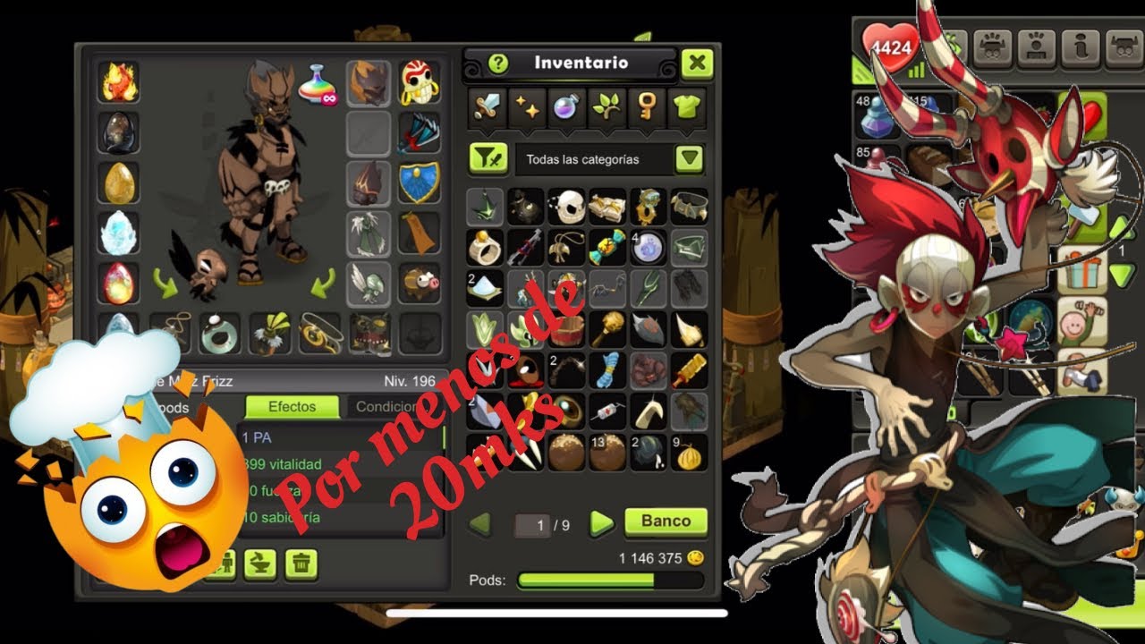 Probando Set Zobal Fuerza/Suerte + Koliseos [Dofus Touch] - YouTube