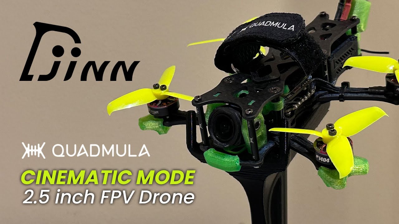 Quadmula Djinn F25 Split 2.5" - Cinematic FPV drone - Meerstad ...