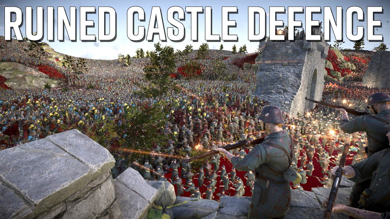 500,000 European Army Storm Ruined WW2 Castle! | UEBS2 Ultimate Epic ...