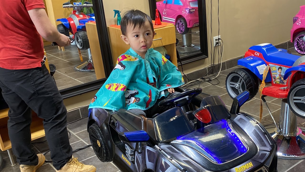 Haircut Time at CT Kids Kuts - YouTube