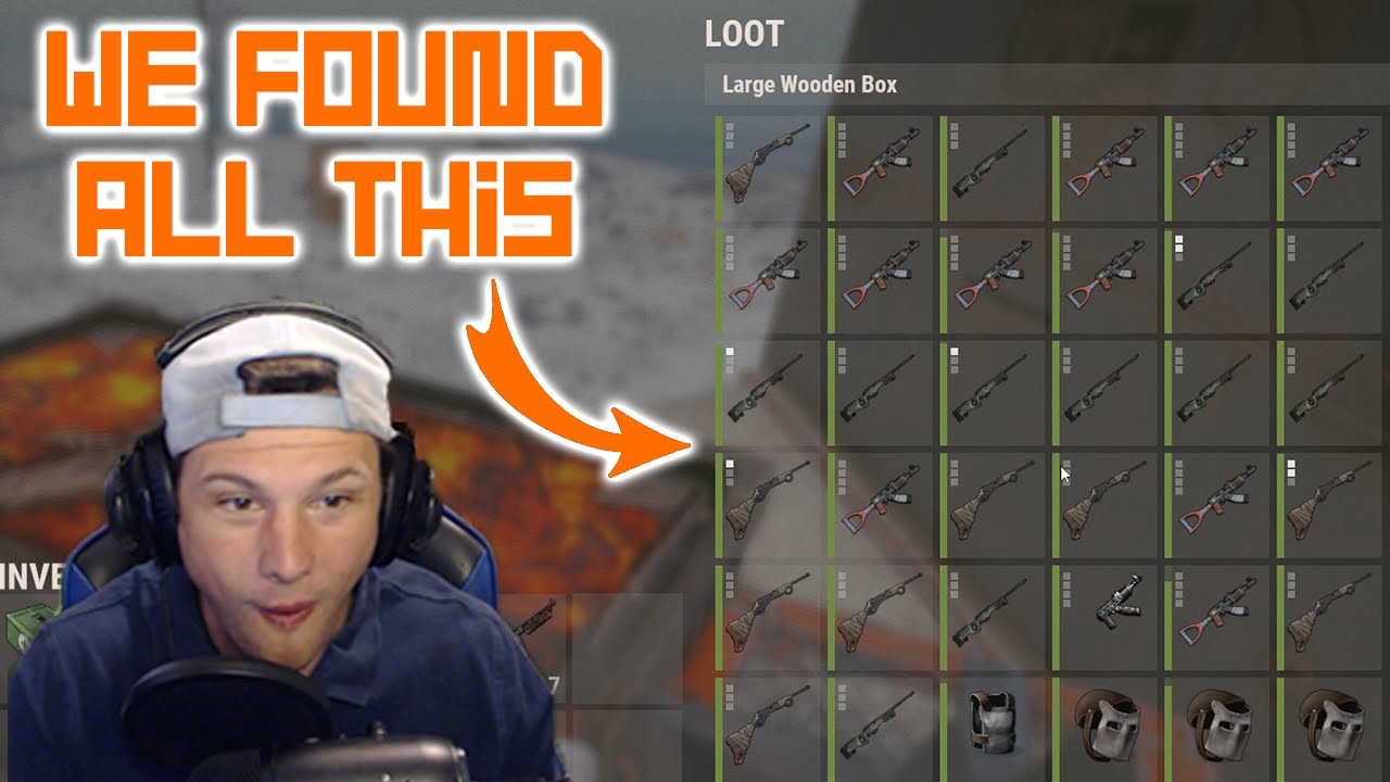 we found SO MUCH LOOT IN ONE CHEST | Rust Gameplay - YouTube